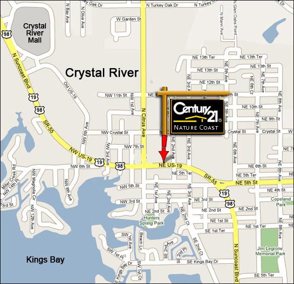 Map and driving directions to CENTURY 21 Nature Coast Real Estate ...